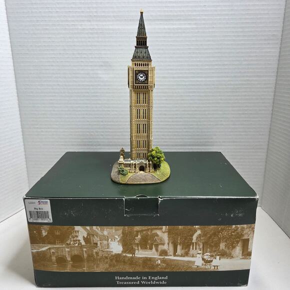 Lilliput Lane | Holiday | Vintage Lilliput Lane Big Ben L221 1998 ...